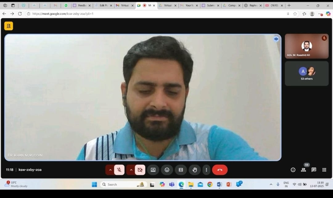 Webinar : Cyber Crime and Cyber Laws in India - Guru Nanak Vidyak ...